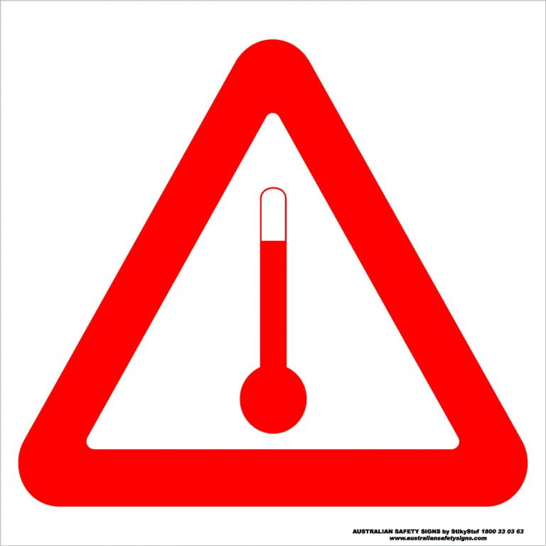 Elevated Temperature - Discount Safety Signs New Zealand