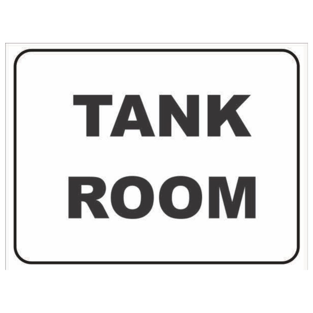 Tank Room - Discount Safety Signs New Zealand