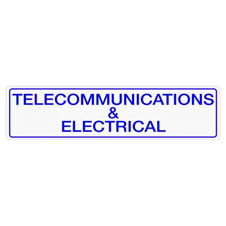 Telecommunications & Electrical - Discount Safety Signs New Zealand