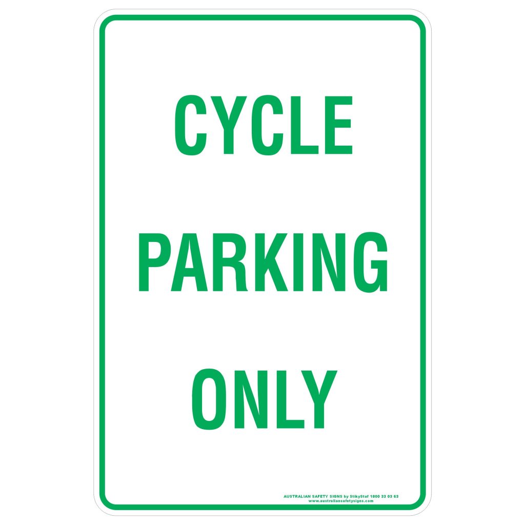 Cycle Parking Only - Discount Safety Signs New Zealand