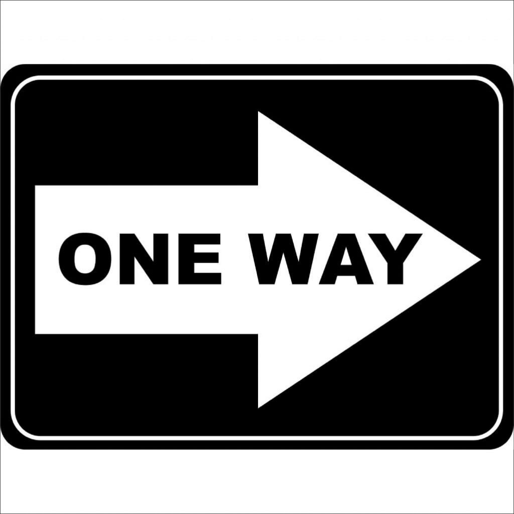 One Way - Arrow - Discount Safety Signs New Zealand