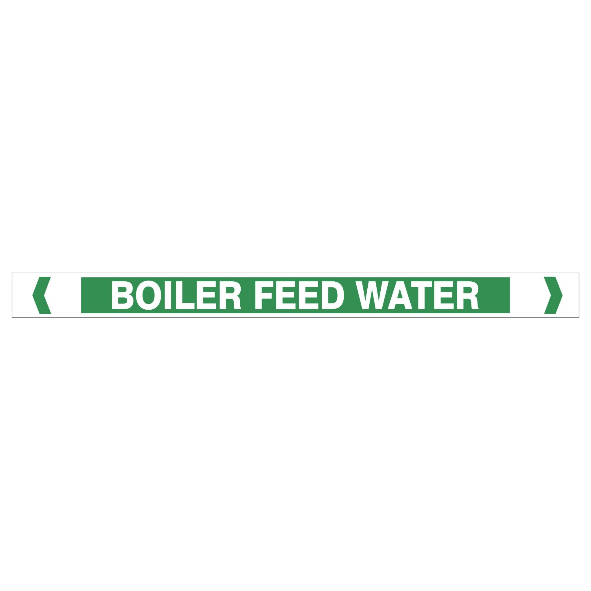 Boiler Feed Water Pipe Markers - Discount Safety Signs New Zealand