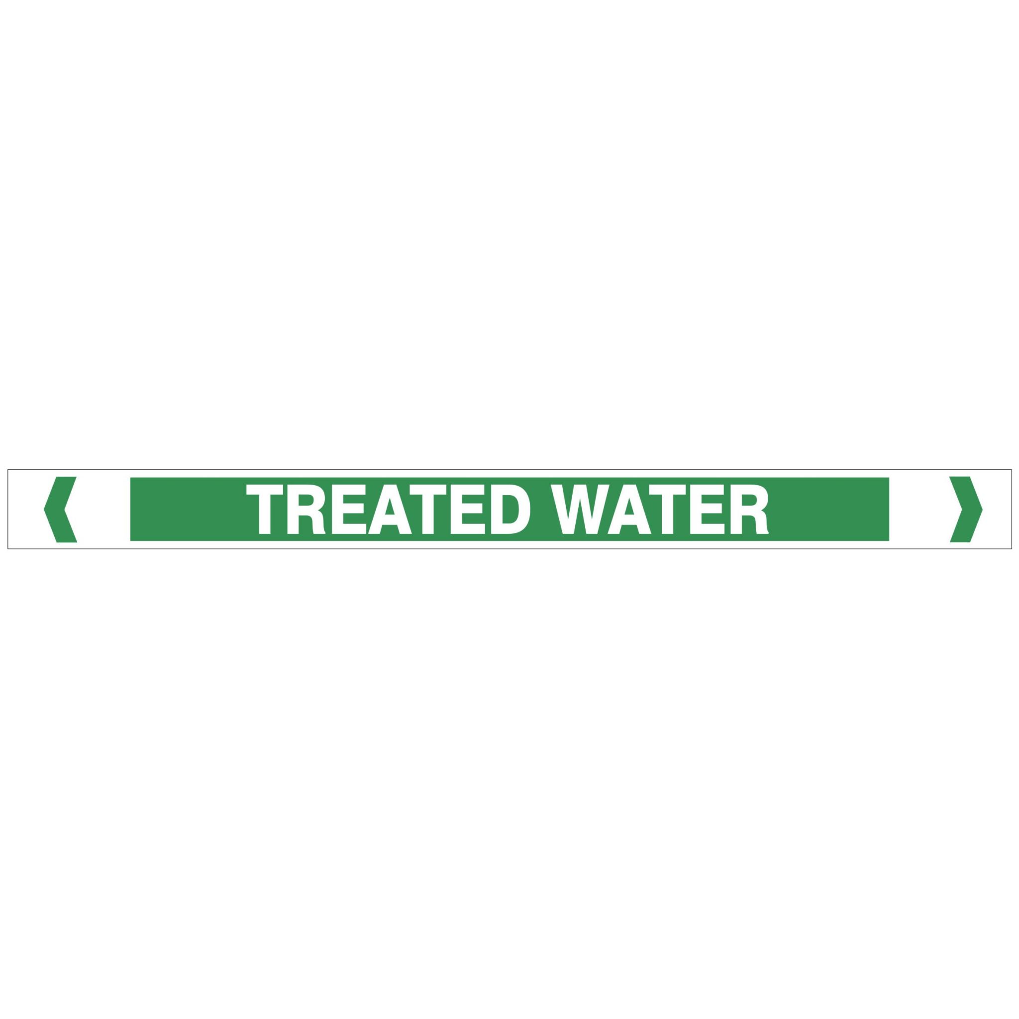 Treated Water Pipe Markers - Discount Safety Signs New Zealand
