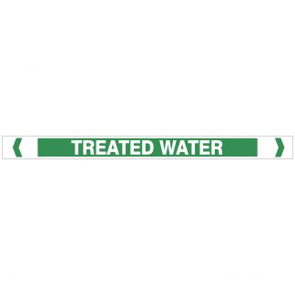 Treated Water Pipe Markers - Discount Safety Signs New Zealand