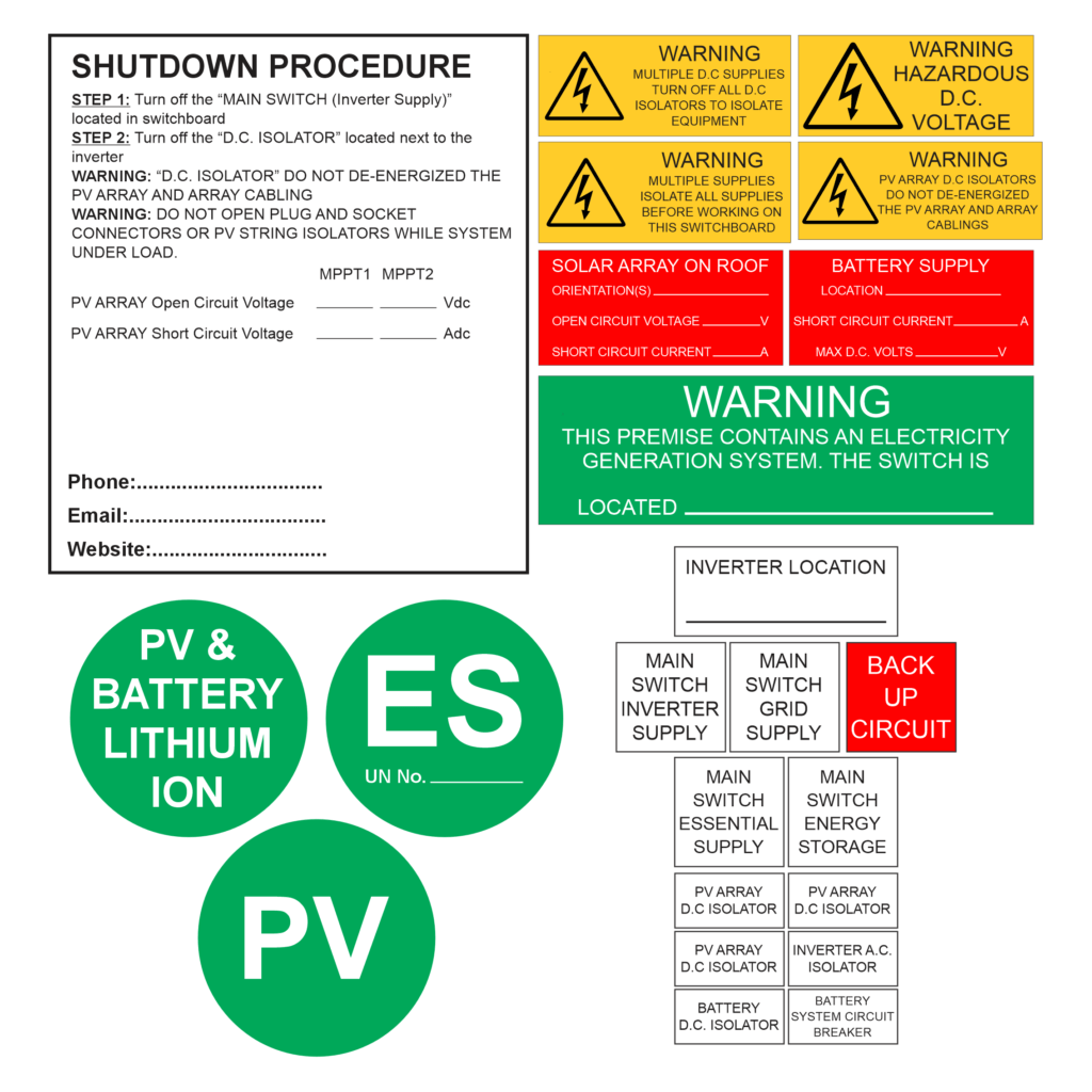 Battery Solar Kit - Discount Safety Signs New Zealand