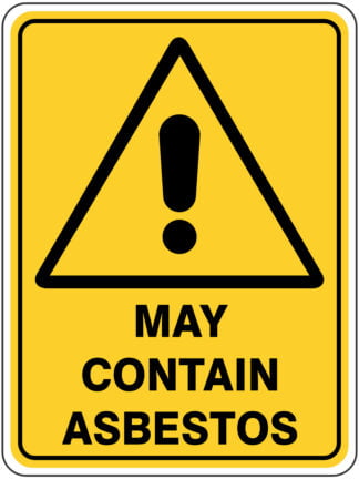 May Contain Asbestos - Discount Safety Signs New Zealand