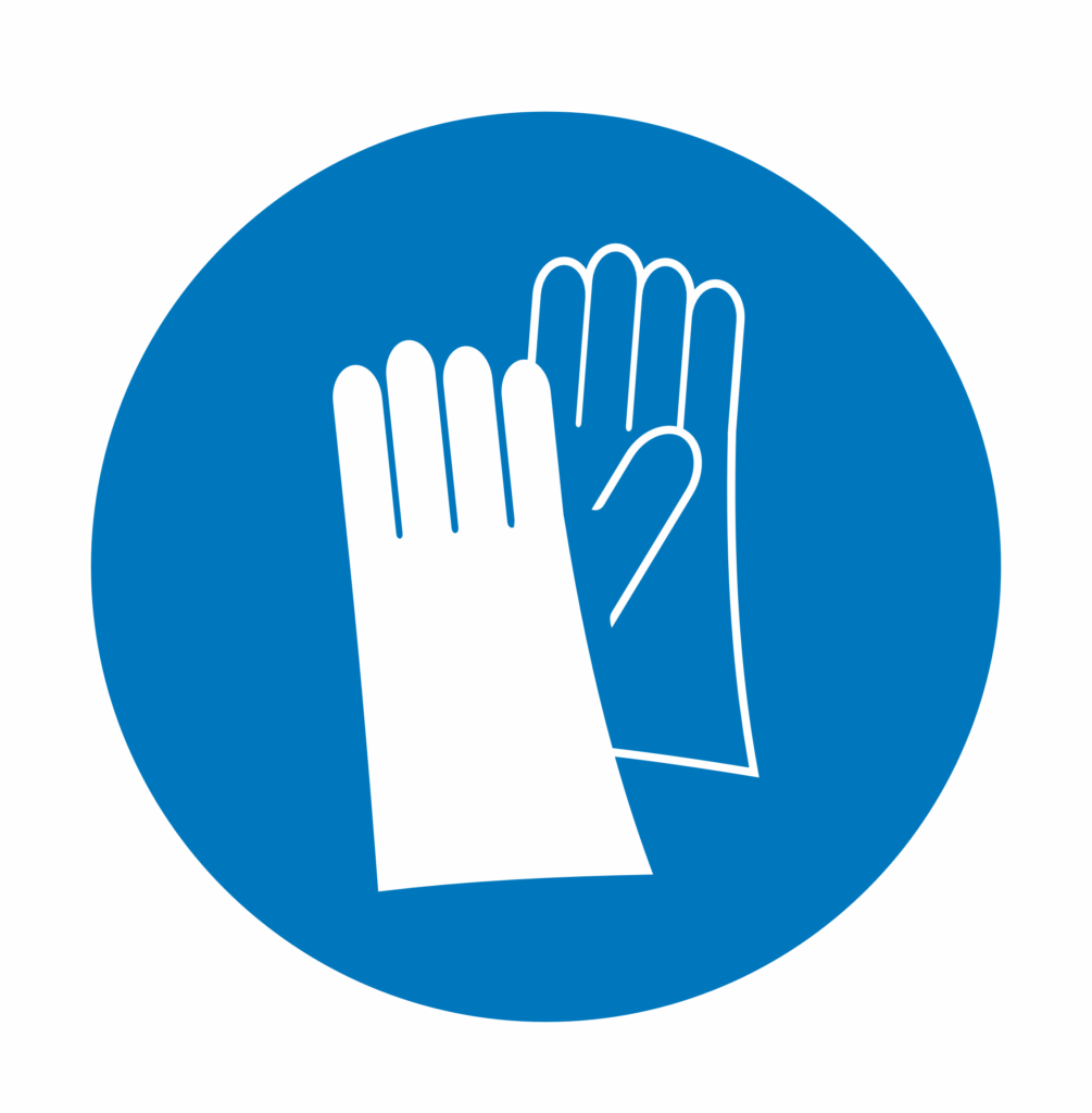 Gloves Picto - Discount Safety Signs New Zealand