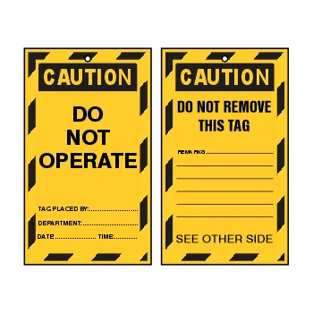 Caution - Do Not Operate - Discount Safety Signs New Zealand