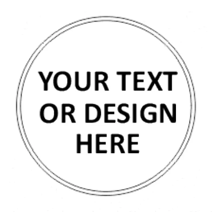 Hard Hat Custom Round Stickers 56x56mm - Discount Safety Signs New Zealand